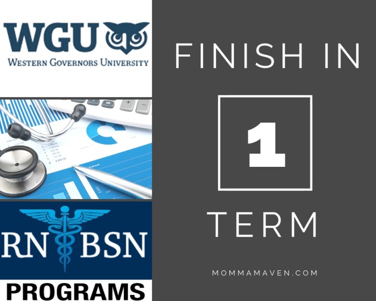 WGU- Single Term Completion Tips – Momma Maven